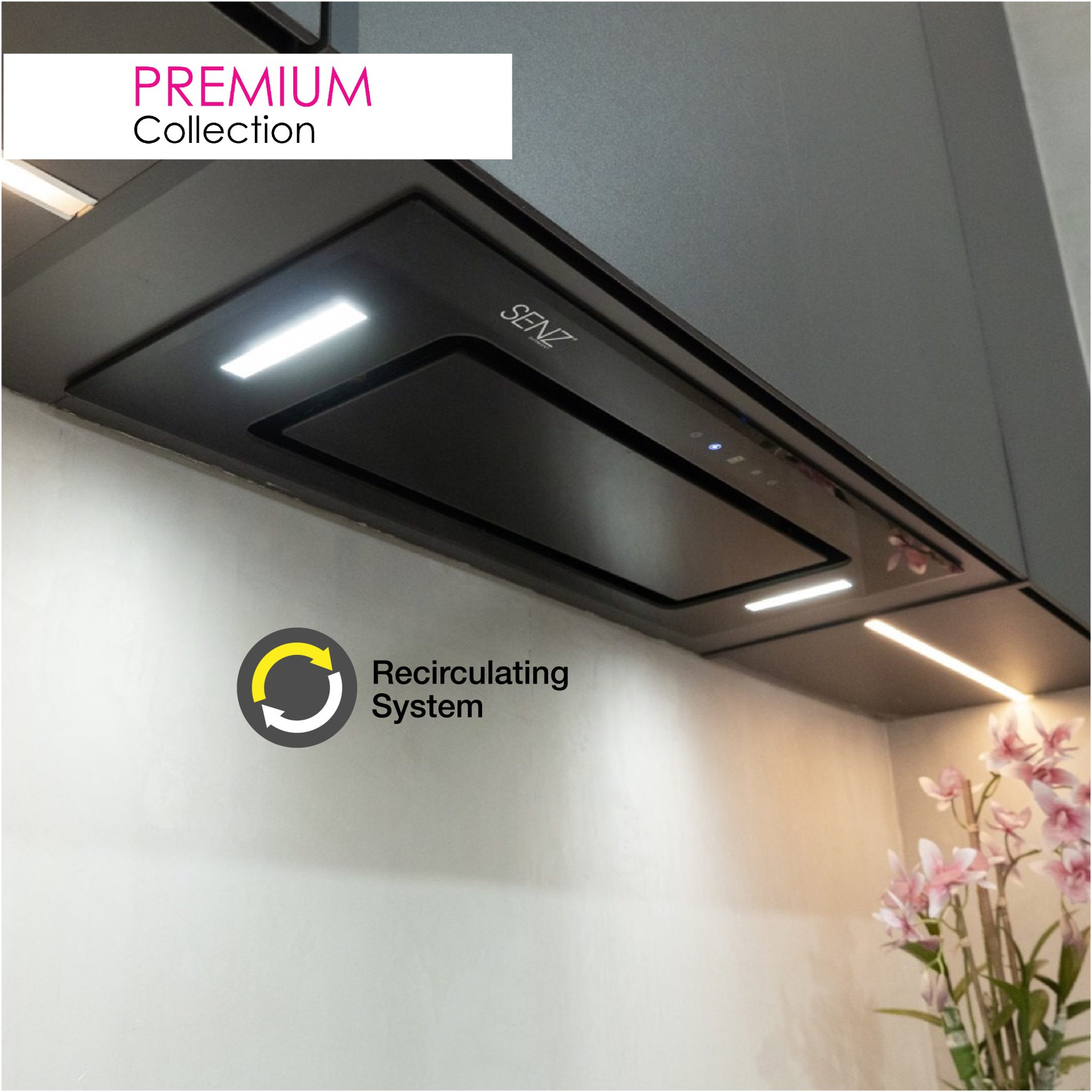 SZ-CH1288RC Invisible Cooker Hood – Senz