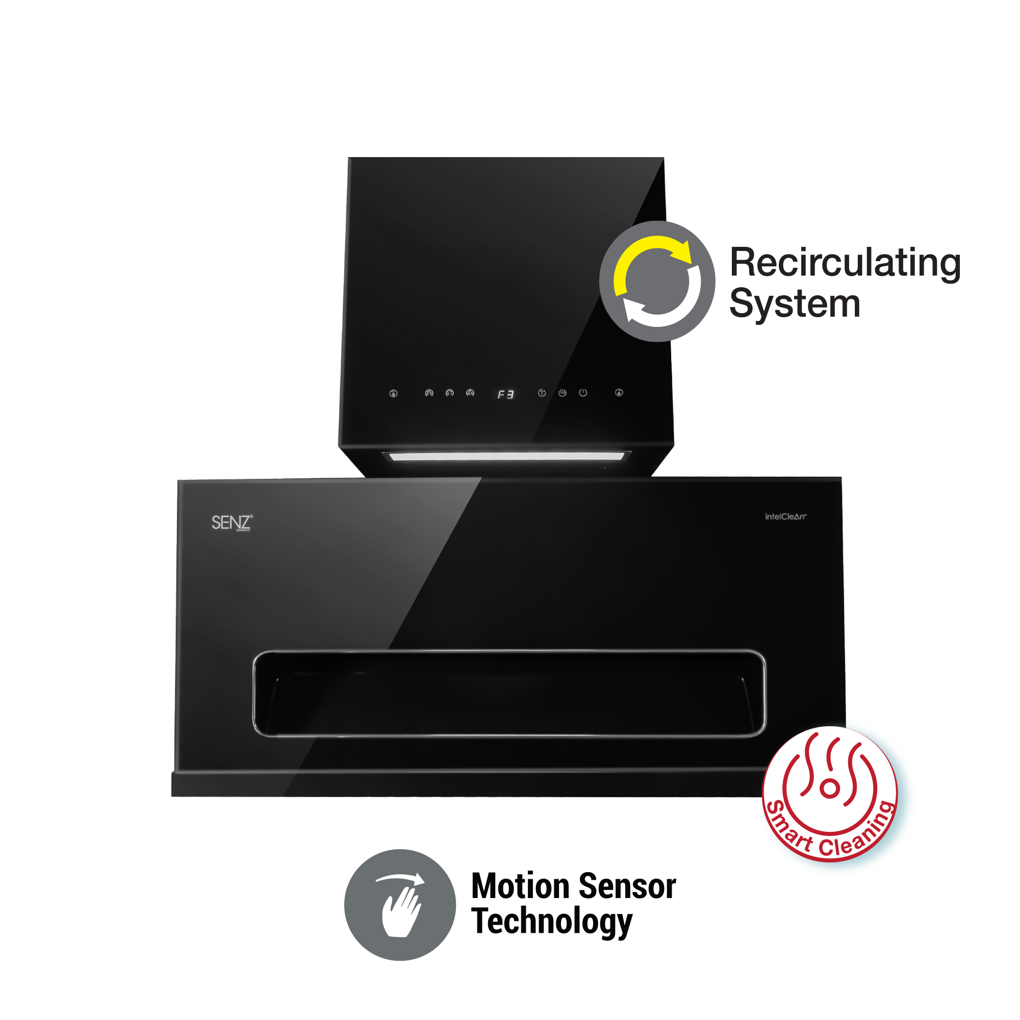 SENZ HERMOSA Ultra Slim Heat Pro intelClean Cooker Hood – Senz