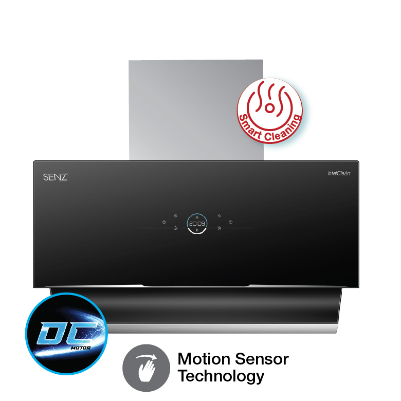 SENZ AURORA DC Motor Heat Pro intelClean Cooker Hood – Senz
