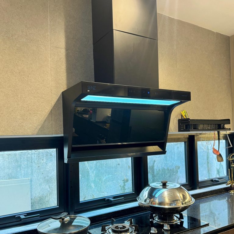 SENZ SENSILLA DC L Shape Design Heat Pro intelClean Cooker Hood – SENZ