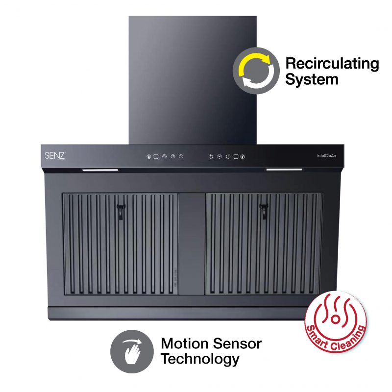 SENZ ESTILLA GreaseGuard Heat Pro intelClean Cooker Hood – Senz