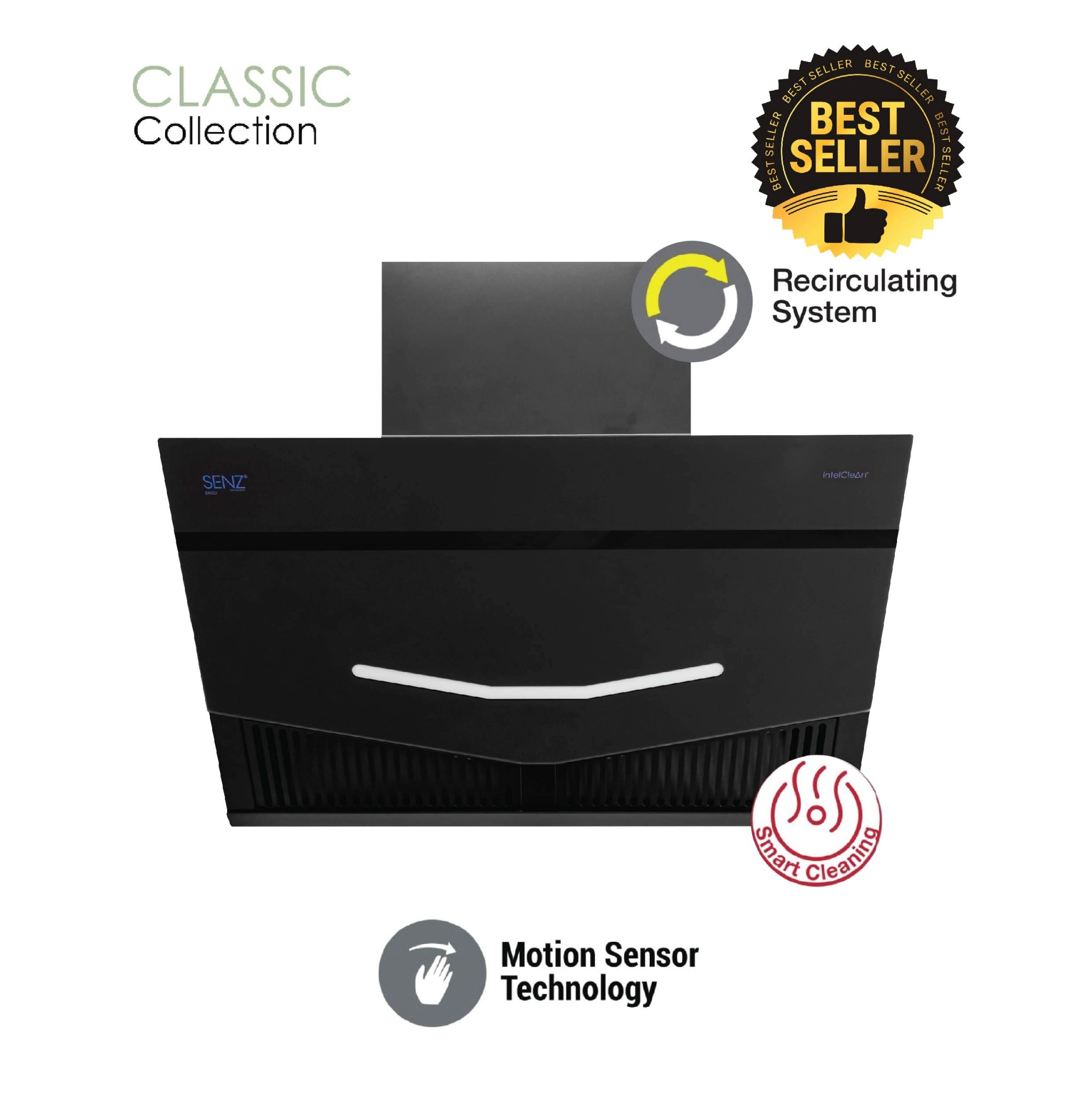 SENZ ENZO intelSync Cooker Hood with Nano Coating – Senz