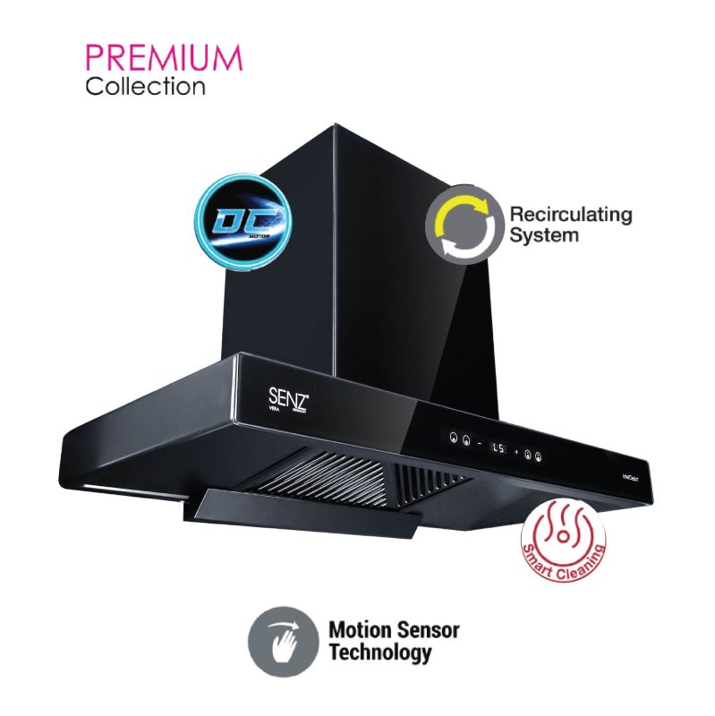 SENZ VERA T Shape HeatPro intelClean Cooker Hood – Senz