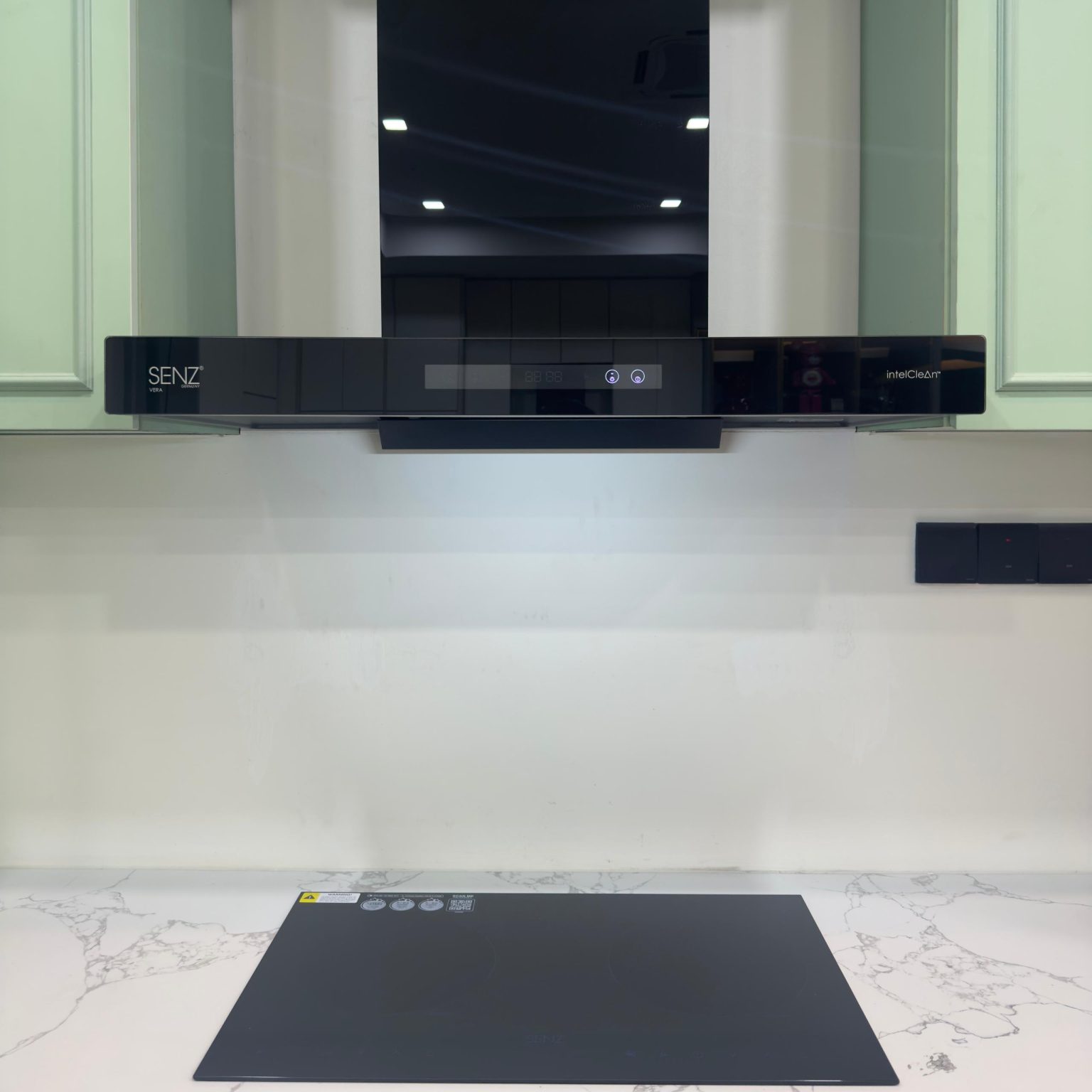 SENZ VERA T Shape HeatPro intelClean Cooker Hood – SENZ