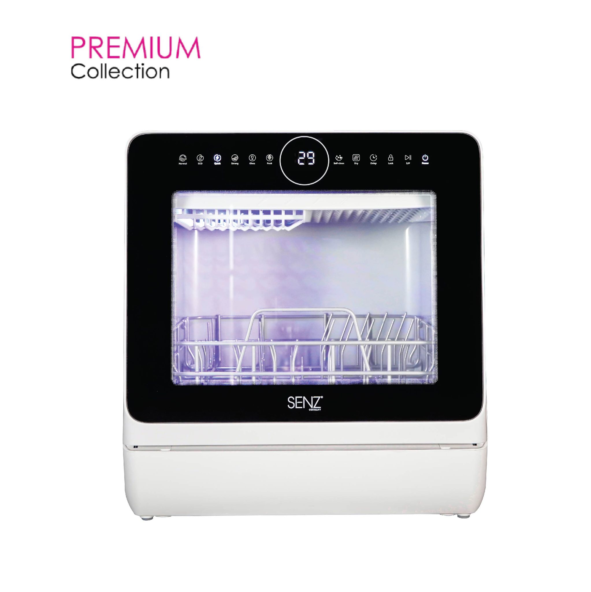 SENZ NanoWash7 Digital Program Dishwasher – SENZ