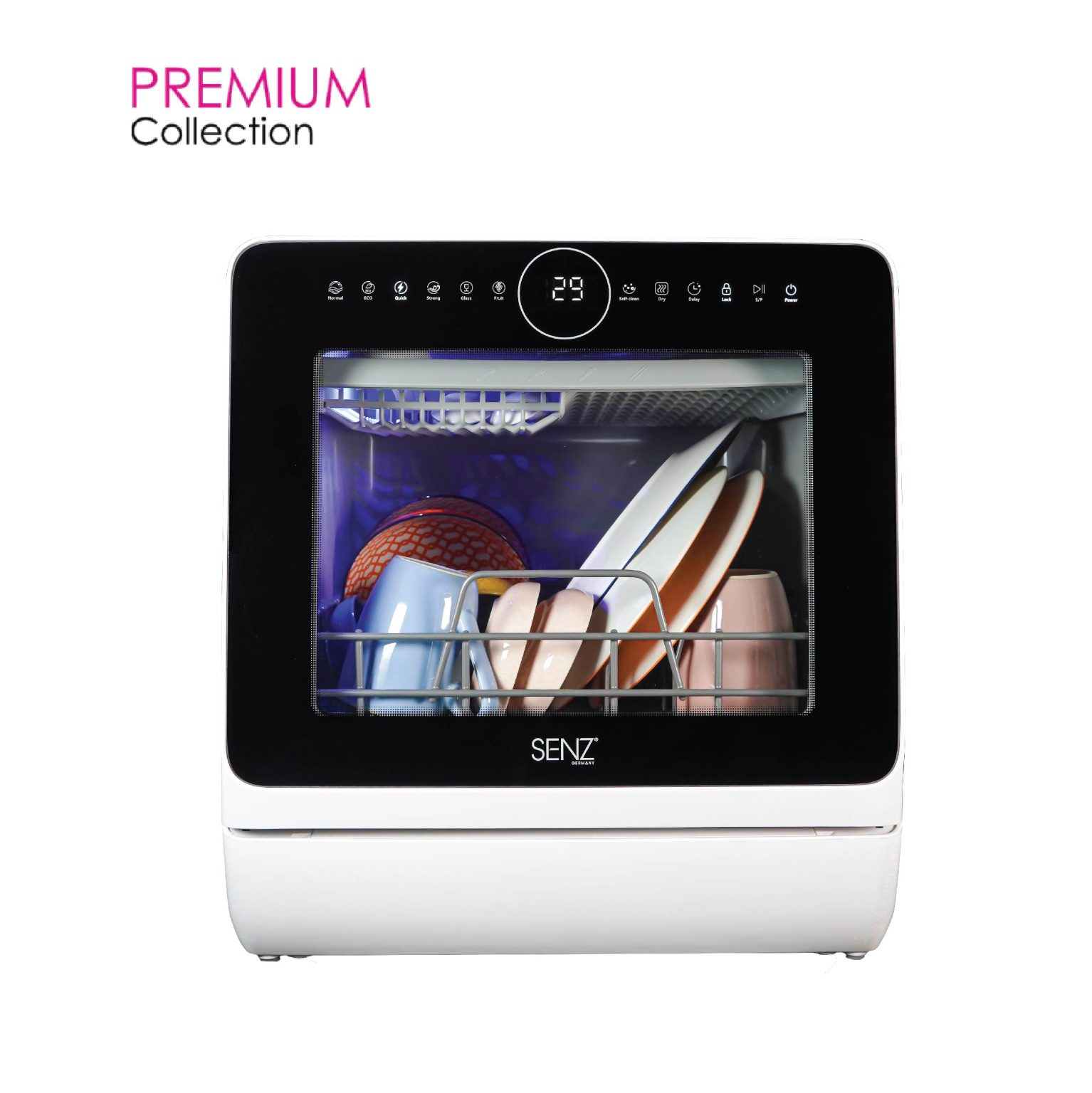 SENZ NanoWash7 Digital Program Dishwasher – SENZ
