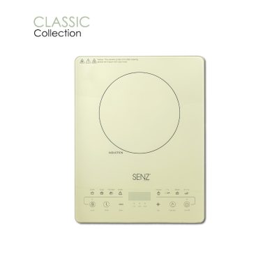 SENZ AURA Series Color Single Induction Cooker – Ivory Cream – SENZ