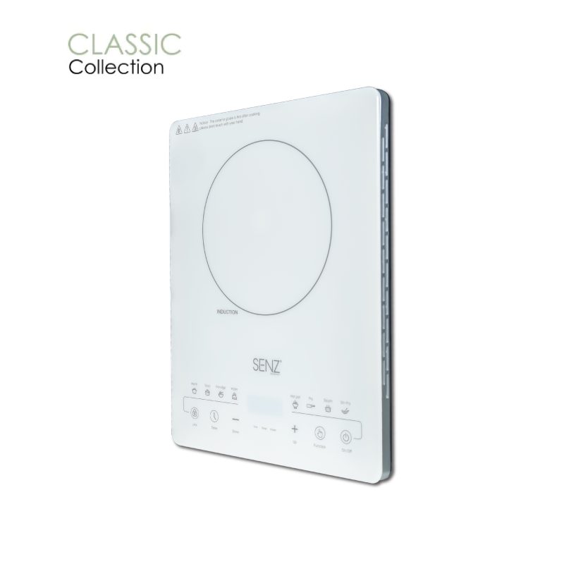 SENZ AURA Series Color Single Induction Cooker – Mystic White – SENZ