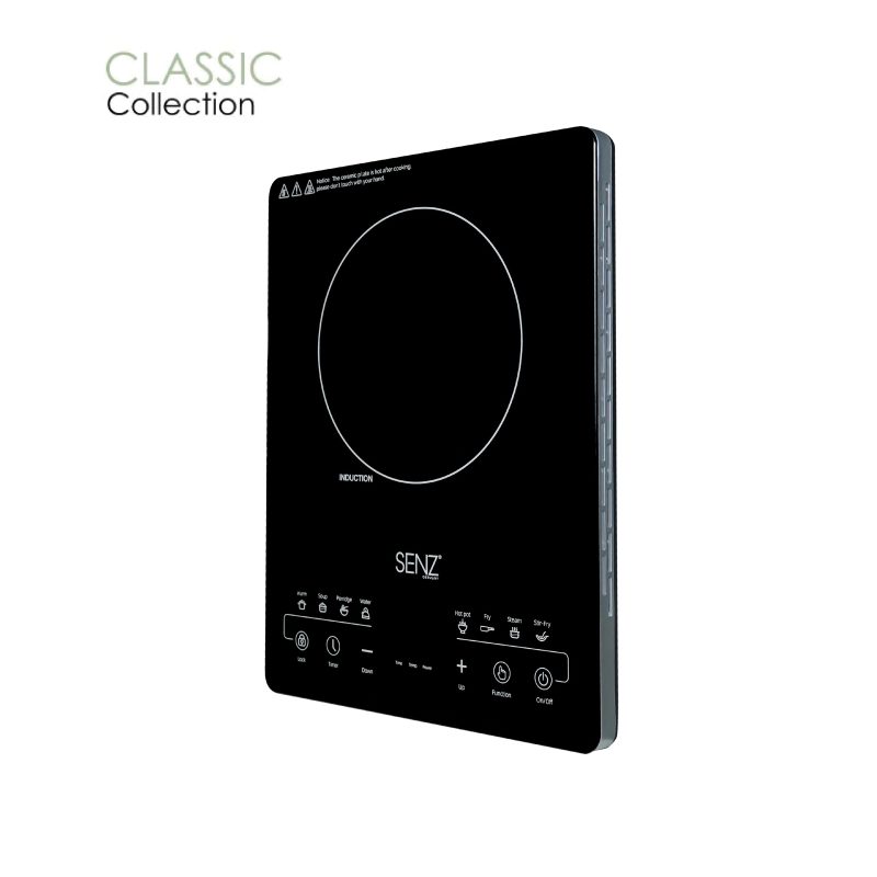 SENZ AURA Series Color Single Induction Cooker – Midnight Black – SENZ